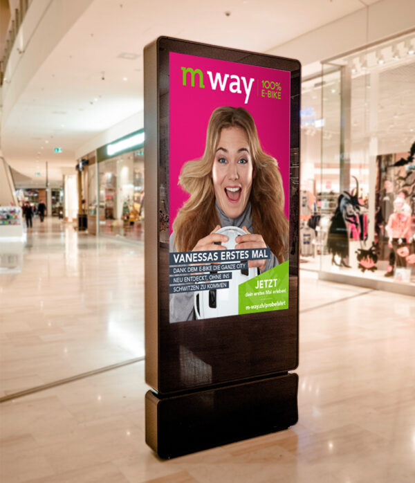 Gesamtkommunikation für m-way – Streuplan Zürich