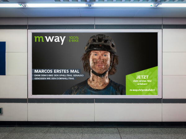 Gesamtkommunikation für m-way – Streuplan Zürich